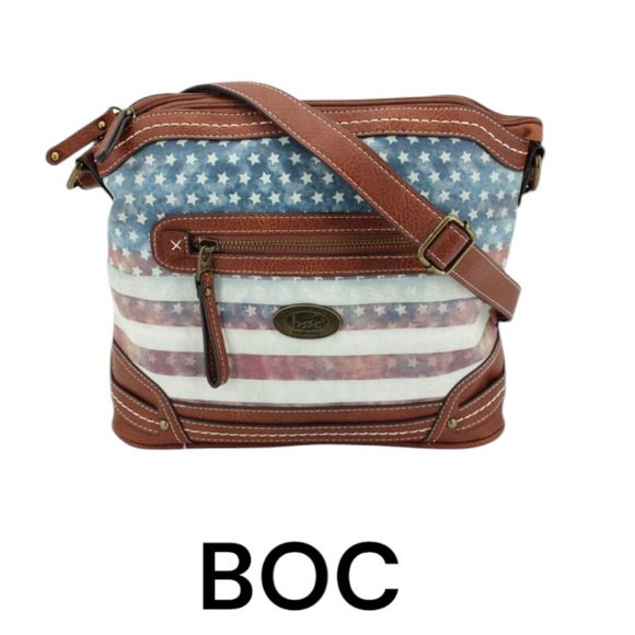 boc | Bags | New Boc Americana Faux Leather Handbag Shouldercrossbody ...